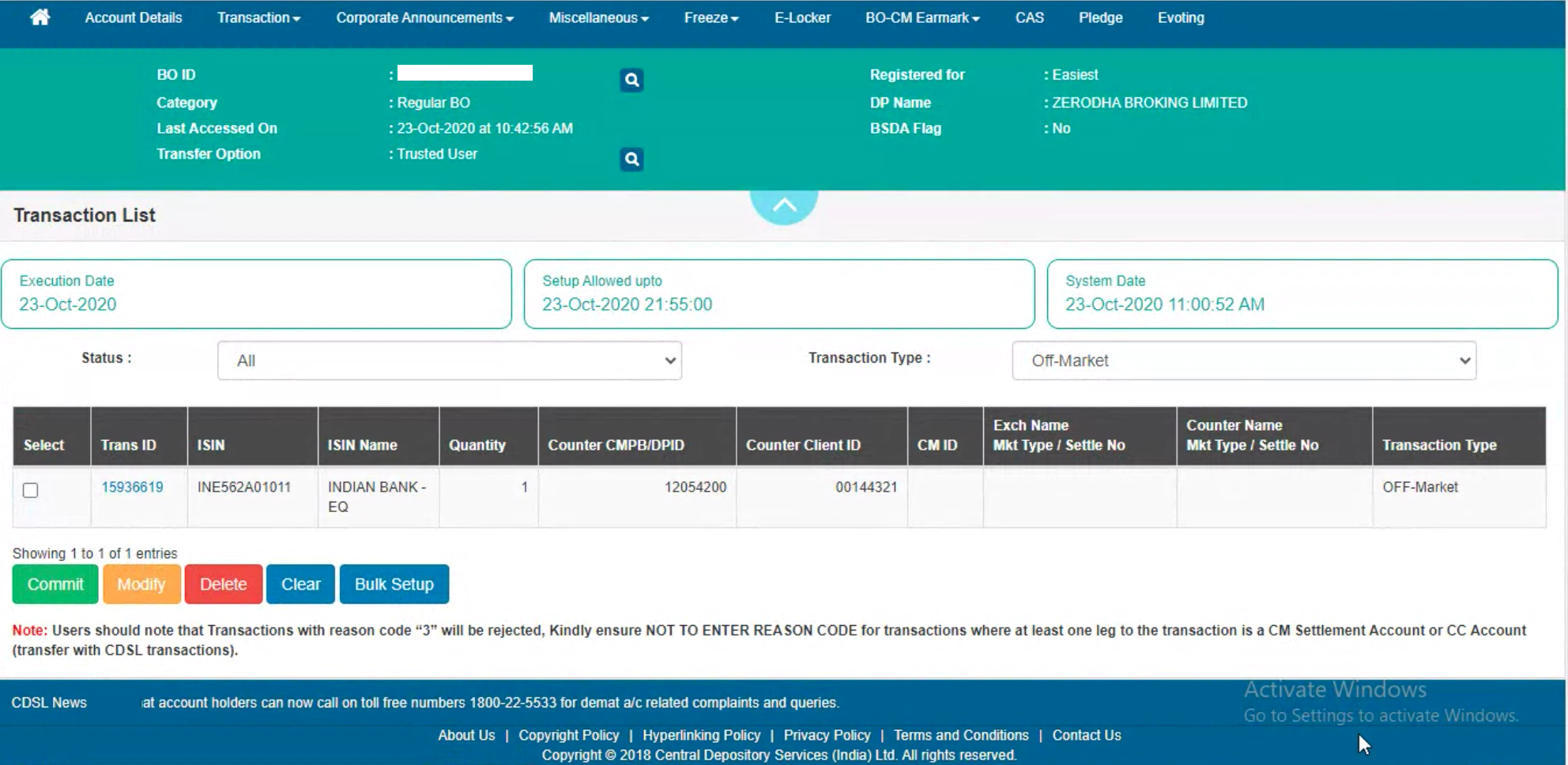 How to transfer shares using CDSL Easiest? - Altius Investech